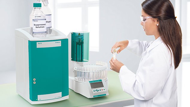 Eco IC – small ion chromatography system for anion and cation analysis ...